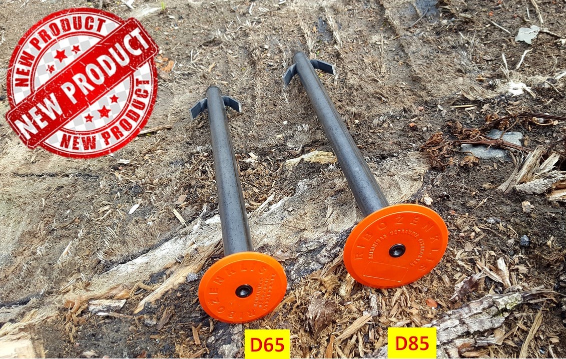 Survey markers D65 with protection