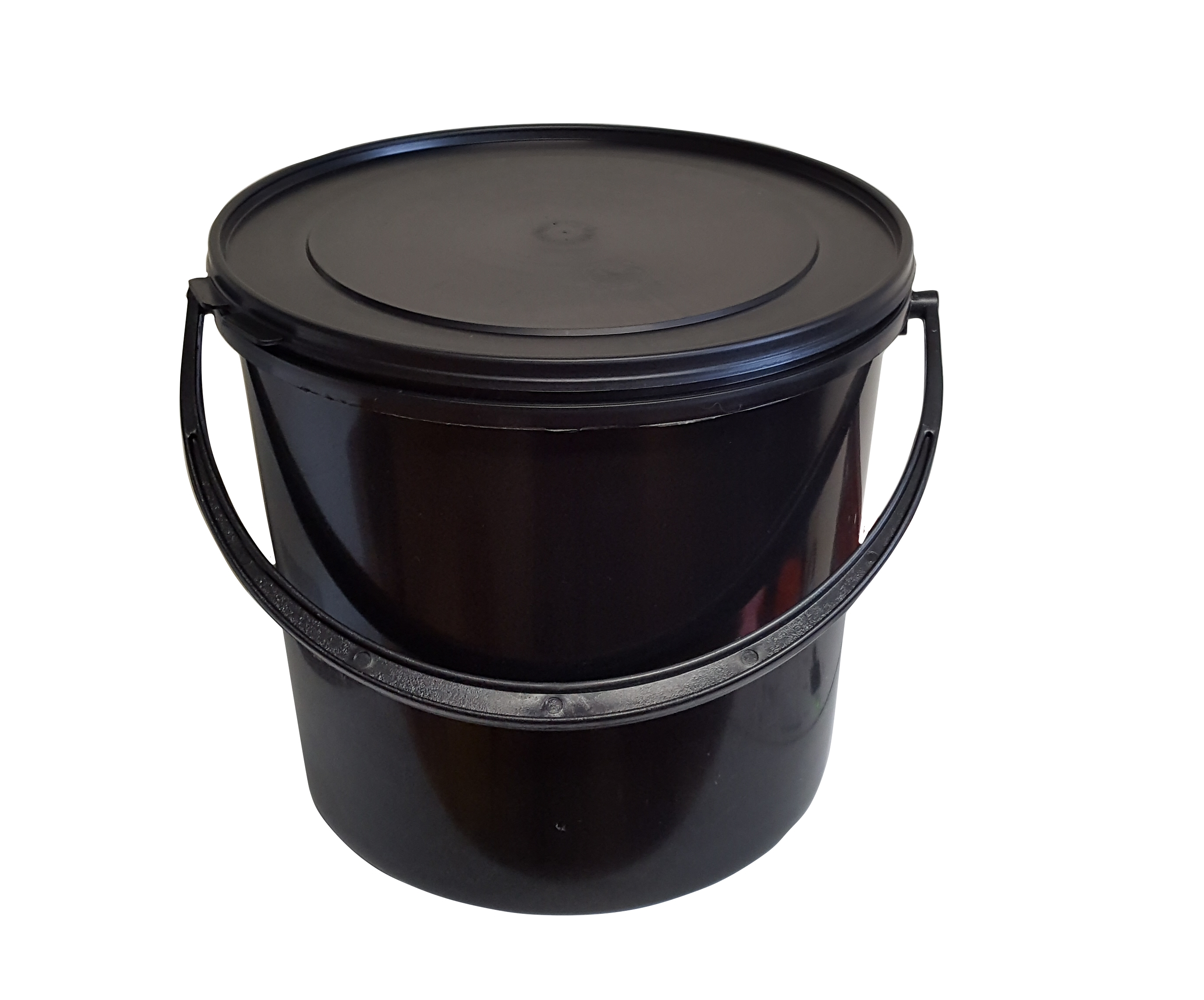 Bucket 10l black set package 25 pcs.
